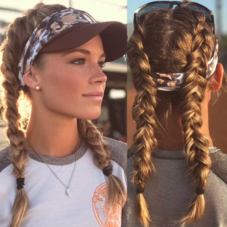 17 Gorgeous Softball Hairstyles That Are Cute, Sporty, and Game-Day ...